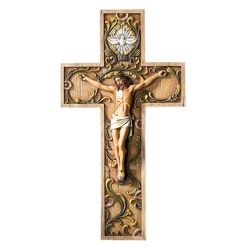 Holy Spirit Crucifix | Custom Rosaries and Religious Articles