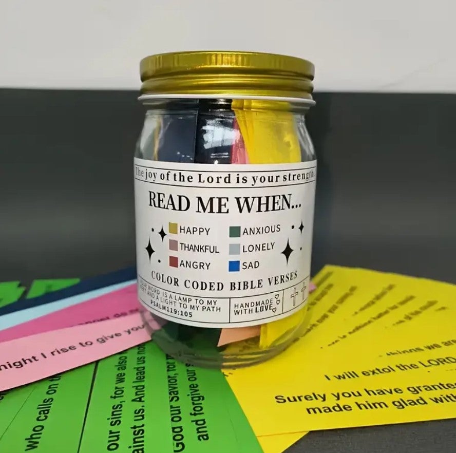 Bible "Read Me When" Jar | Custom Rosaries and Religious Articles
