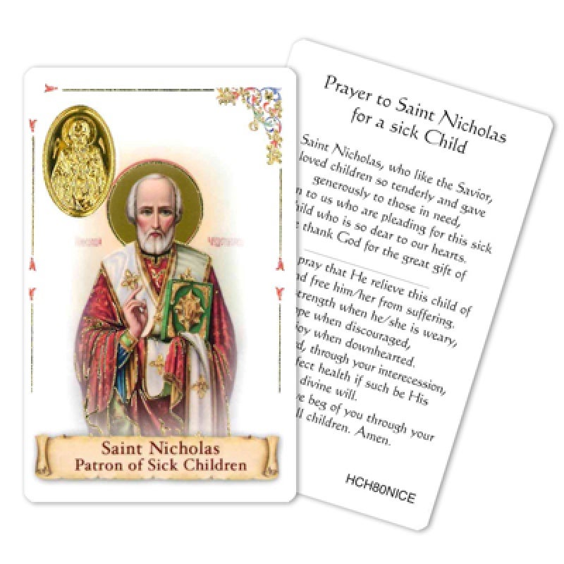 Medal Patron - St. Nicholas | Custom Rosaries and Religious Articles