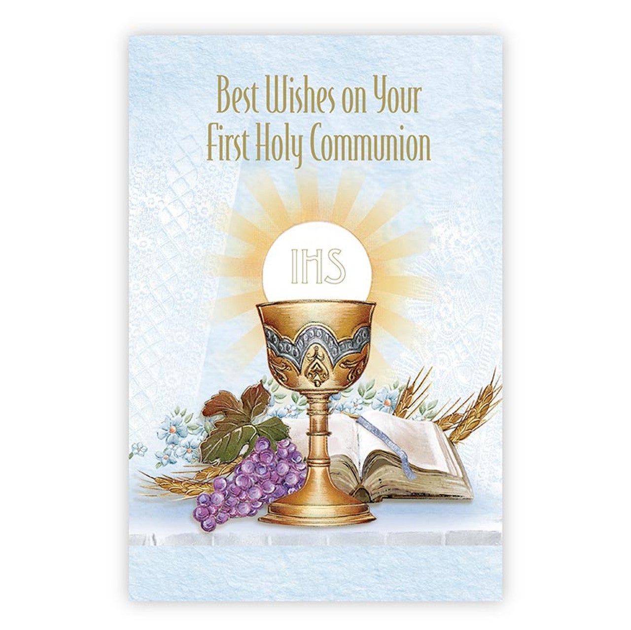 Best Wishes On Your First Holy Communion | Custom Rosaries and ...