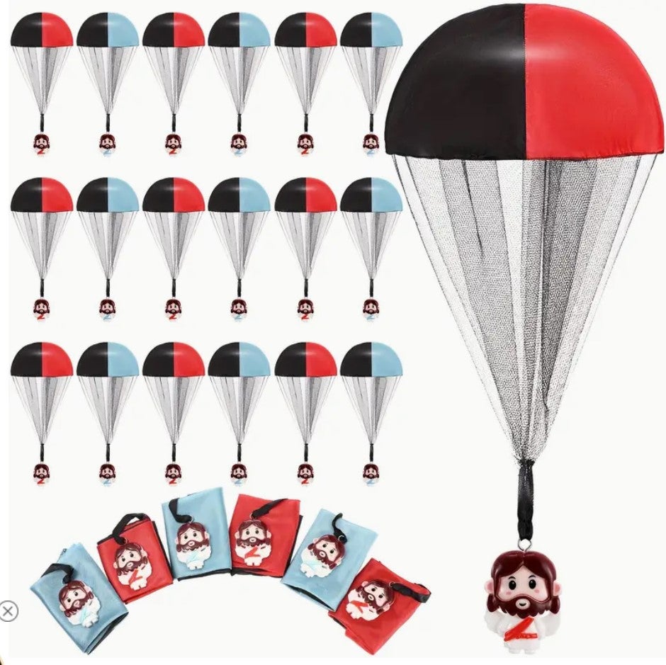 Parachute Jesus | Custom Rosaries and Religious Articles